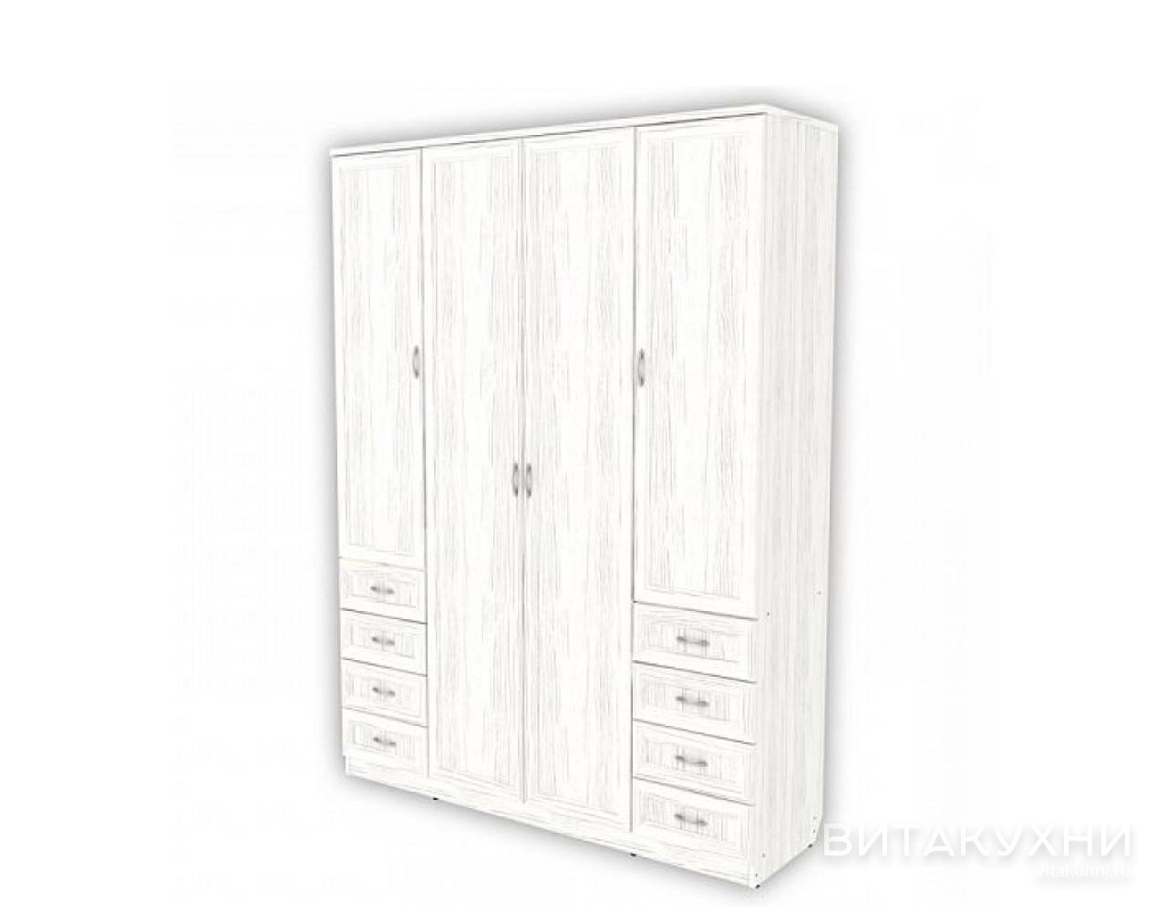 Шкаф распашной Арктика-4 – 39460 ₽, доставка по Москве бесплатно, цвета ...